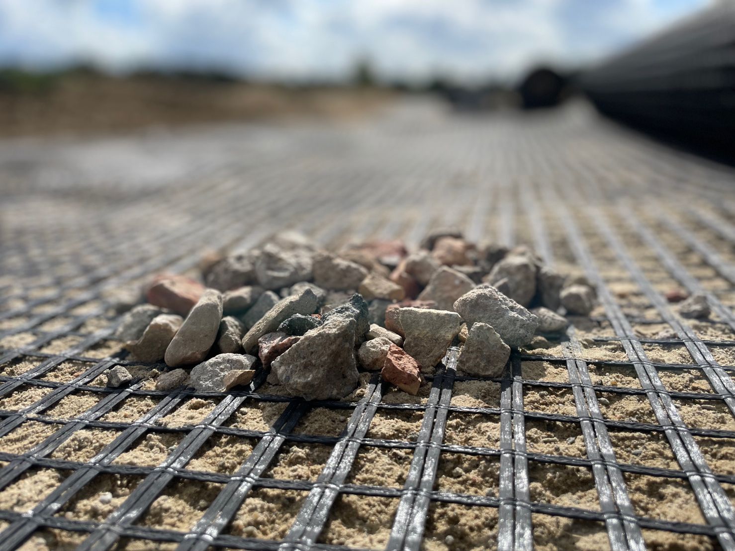 Basetrac Grid: Geogrid for base course reinforcement