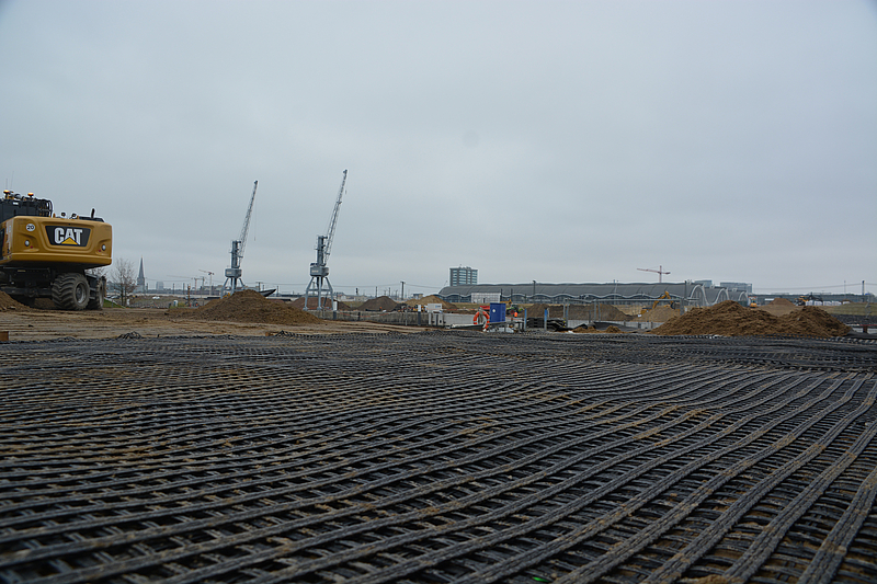 Fortrac geogrid for reinforcement of soils with low bearing capacity