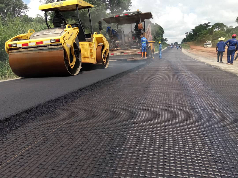 HaTelit asphalt reinforcement for sustainable road rehabilitation