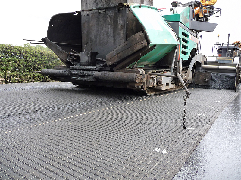HaTelit asphalt reinforcement for sustainable road rehabilitation