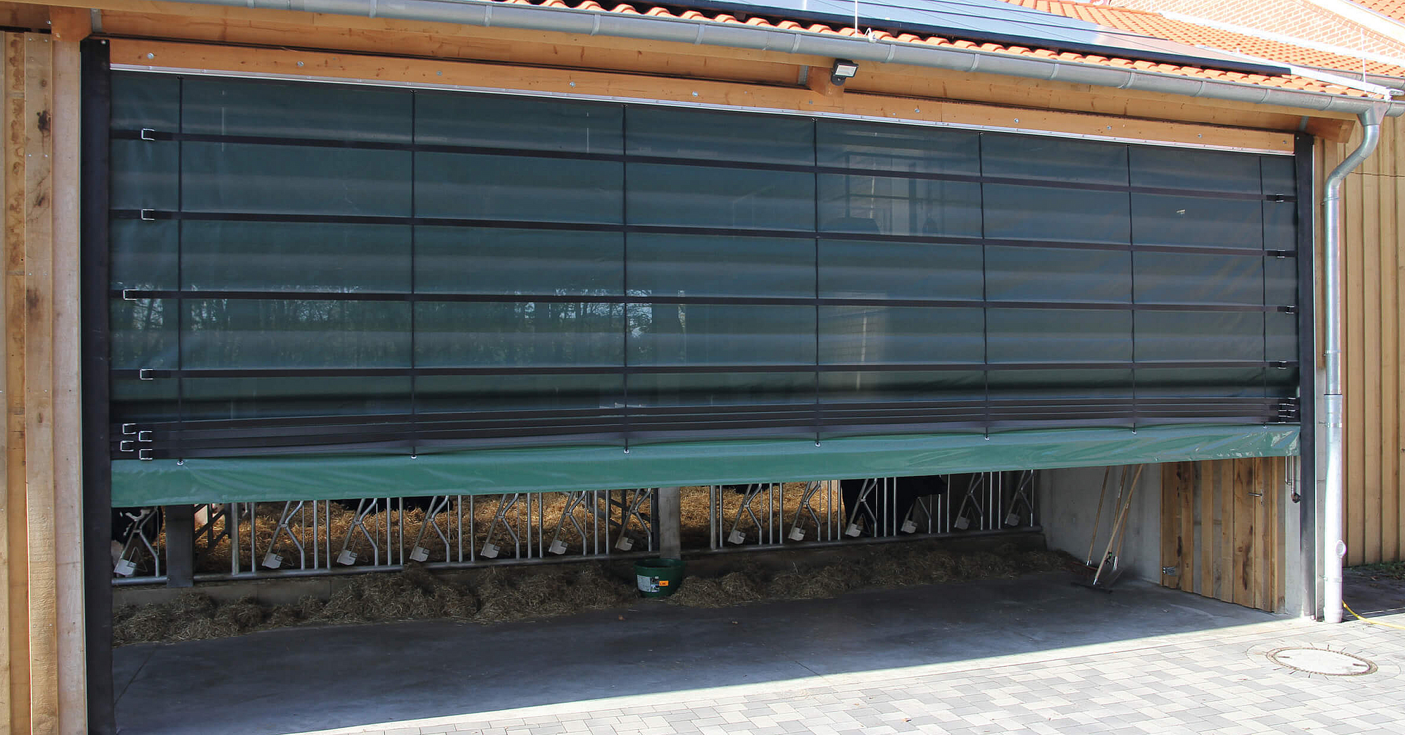 Customised textile door solutions