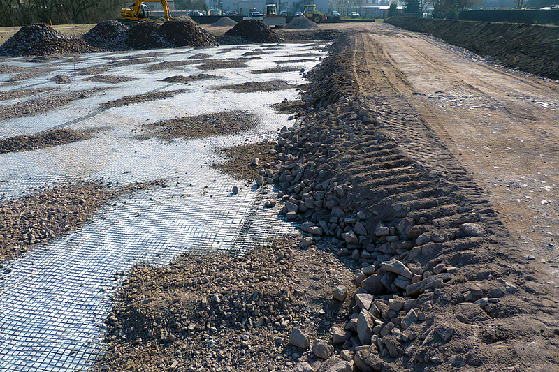 Basetrac Grid: Geogrid for base course reinforcement